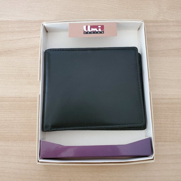 Umi | Bags | Umi Classic Black Leather Wallet | Poshmark